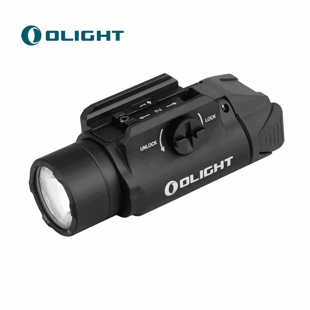 Olight PL-3R Valkyrie Rechargeable Rail Mounted Tactical Light C Black ...